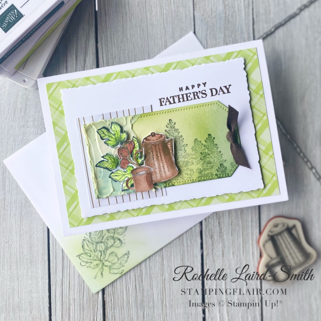 Father's Day Card for the Camping Dad - Stamping Flair