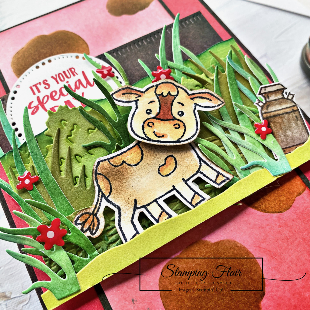 AWOW Blog Hop Technique Challenge - Ink Blending with Cutest Cows ...