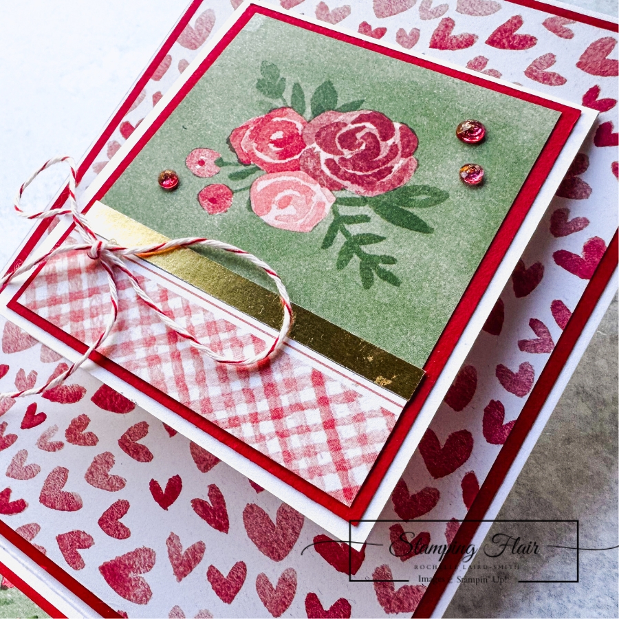 Create an Easy Drop Down Fancy Fold Card - Stamping Flair