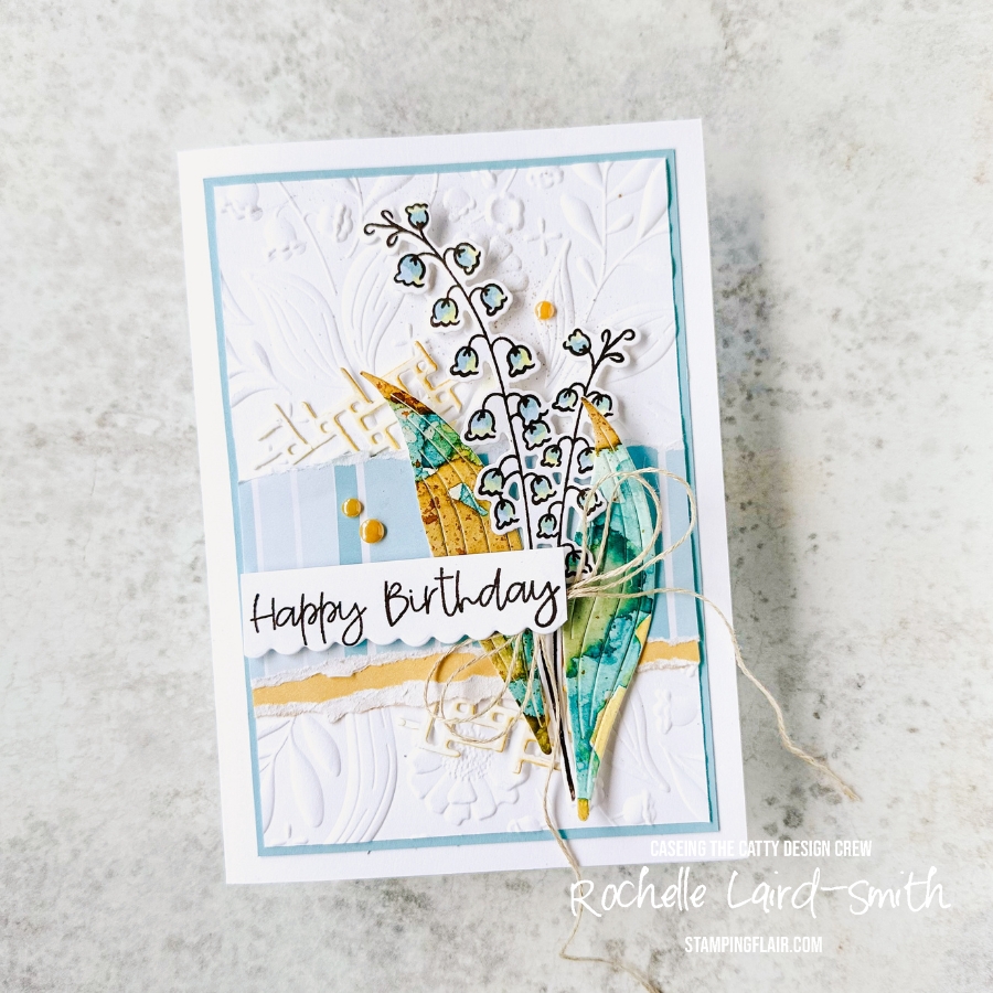 Caseing the Catty Challenge CTC575 - Technique - Stamping Flair